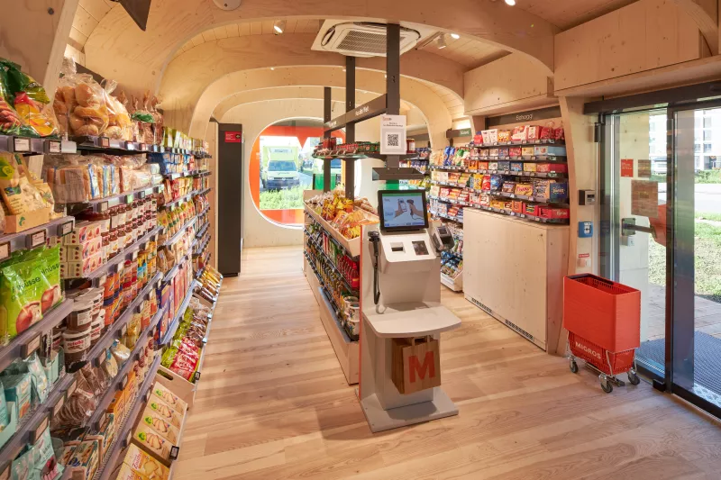 Migros Teo – Local supply around the clock in a fully automated shop | Axis Communications